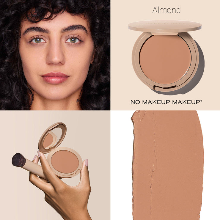 The Original No Makeup Makeup® Foundation - Almond - Buildable and ...